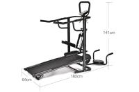 China OEM Foldable Running Treadmill Training Twisting Machine Sit Ups With Led Screen for sale