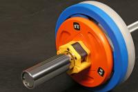 China 5kg Fitness Weight Plates Pu Rubber Coated Gym Exercises for sale