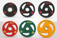 China Customized Weight Plates Gym 2.5kgs 5kgs 10kgs 15kgs 20kgs 25kgs for sale