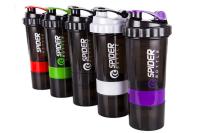 China 500ml Fitness Shaker Cup Custom Plastic Sport Gym Bottle for sale