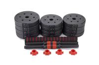 China Gym 30kg 40kg 45 Kg Cement Dumbbell Set Oem Logo for sale