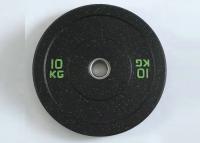 China Colorful Full Rubber 20kg Barbell Plates Large Hole For Gym Fitness Training for sale