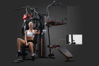 China Multi Functional Household Comprehensive Trainer Three Person Station for sale