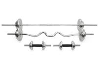 China Printed Logo 55kgs Adjustable Barbell Dumbbells Home Gym Workouts for sale