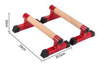 China T Shaped Push Up Bracket Russian Support Iron Wood Combined for sale