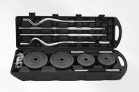 China Oem 55 Kgs Iron Cast Dumbbell Set For Fitness Gym Strength Training for sale