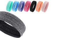 China Oem Non Slip Headbands Grip Silicone Yoga Sweatband For Men And Women for sale