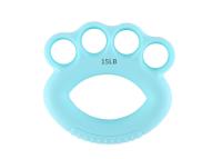China Customized Silicone Ring Hand Gripper Finger Stretcher-Exercise For Kids for sale