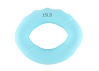 China Colorful Hand Grip Ring Exercise Tpr Material O Shape Hand Gripper for sale