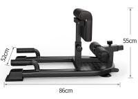 China OEM Gym Multi-Function Deep Sissy Squat Machine Home Hip Machine for sale