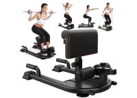 China Unisex Multifunctional Leg Abdominal Strength Training Sissy Squat Machine for sale