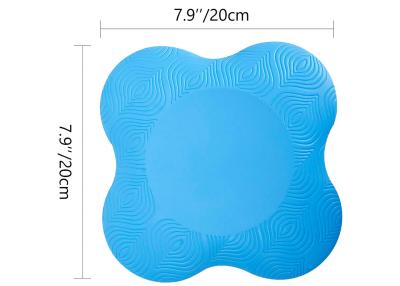 China Fitness Yoga Eco-Friendly Thick PU Brace Yoga Knee Protection Pads for sale