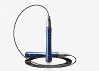 China Water Drop New Self Locking Aluminum Alloy Handle Racing Skipping Rope for sale