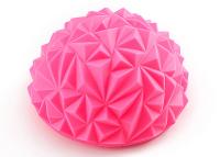 China Custom Colors Logo Gym Indoor Yoga Exercise Use Diamond Physical Massage Therapy Ball for sale