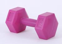 China New Style Colorful Hexagonal Sand Filled Dumbbell Fitness Equipment for sale