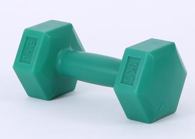 China New Style Colorful Hexagonal Sand Filled Dumbbell Fitness Equipment for sale