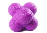 China Rubber Agility Trainer Reflex Ball Eco Friendly TPR Six Corner Reaction Ball for sale