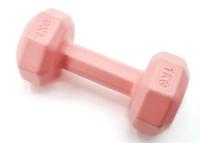 China Plastic Dipping Hex Small Colorful Cement Dumbbell Set for sale