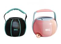 China Custom Gym Workout Weight Lifting Logo Soft Kettlebell 4kg pU Iron Sand Kettlebell for sale