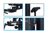 China Multi Function Fitness Pull up Station Strength Training Single Person Station for sale