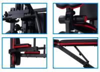 China Professional Multi Function Three People Station Trainer Gym Fitness Equipment for sale