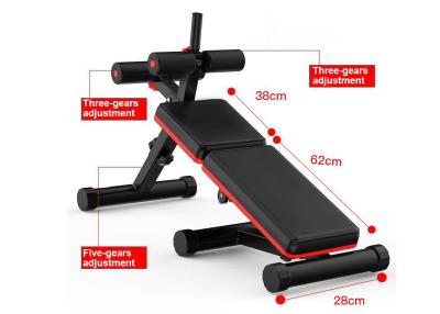 China Foldable Home Dumbbell Bench Press Weight Bench With Steel And PU Boost Fitness Routine for sale