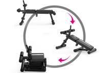 China Adjustable Weight Bench Sit Up Bench Weight Lifting Bench Abdominal Exercise for sale