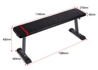 China Dumbbell Bench Press Flat Bench Flat Dumbbell Bench Indoor Fitness Bench for sale