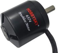 China Hobbysky HS6374 BLDC Brushless Motor Hall Sensor 170-330KV 4080-7920 RPM 90% Efficiency DIY Electric Bike/Surfboard/Longboard for sale