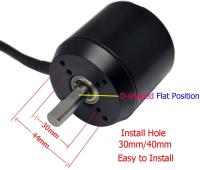 China Hobbysky HS6374 BLDC Brushless Motor Hall Sensor 170-330KV 4080-7920 RPM 90% Efficiency DIY Electric Bike/Surfboard/Longboard for sale