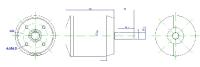 China Factory & Customizable & Balanced Brushless Dc Drive Motor 24V 5065 Belt Electric Skateboard Motor for Scooter Skateboard Drone for sale