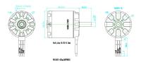 China Factory & Customizable & Balanced Brushless DC Drive 5065 Motor with Hall Sensor for Electric Skateboard Scooter Belt Motor Kit for sale