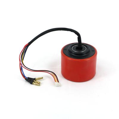 China Factory&Customizable & Balanced BLDC Drive 70mm Hall Sensor 150W Hub Motor W/ PU Wheel for RC E-Scooter Skateboard Mountainboard for sale