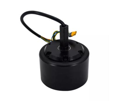 China Factory & Customizable & Balanced Brushless DC Drive 24V-48V 90mm Hub Motor with PU Wheel for RC Skateboard Longboard E-scooter for sale