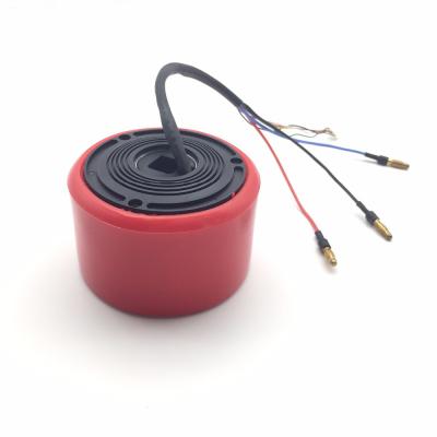 China Factory &Customizable &Balanced BL DC 24V-36V 8352 260W Hub Drive Motor W/ PU Wheel for RC Electric Skateboard Scooter Longboard for sale