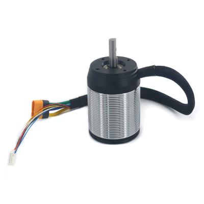 China Hobbysky Powerfull High Efficiency Brushless 6374S Motor Hall Sensor for Electric Scooter E-Bike Surfboard Skateboard Longboard for sale