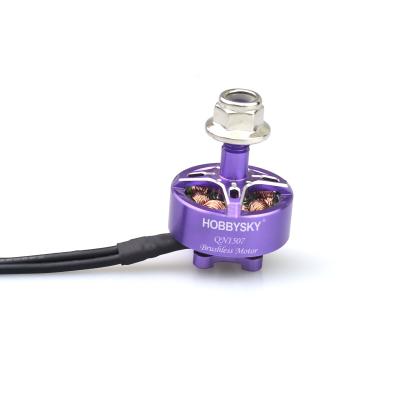 China Hot Sale Factory Direct HOBBYSKY QN1507  drone motor waterproof brushless dc drone motor brushless motor for drone RC toys for sale