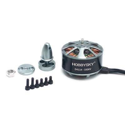 China Factory & Customizable & Balanced Brushless 4114 330KV Drone Multirotor DC Drive Motor for Agriculture UAV RC Helicopter Drone for sale