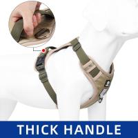 China Dog leash explosion-proof big dog chest harness reflective large dog dog leash vest pet leash for sale