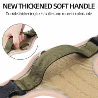 China Dog leash explosion-proof big dog chest harness reflective large dog dog leash vest pet leash for sale