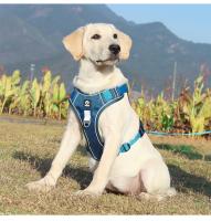 China Dog leash explosion-proof big dog chest harness reflective large dog dog leash vest pet leash for sale