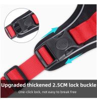 China Dog leash explosion-proof big dog chest harness reflective large dog dog leash vest pet leash for sale