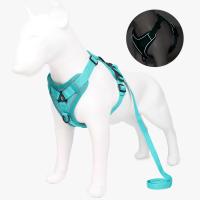 China Leash for small dogs and cats with reflective breathable vest pet harness for sale