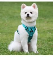 China Leash for small dogs and cats with reflective breathable vest pet harness for sale