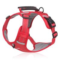 China New pet chest harness vest-style reflective large dog chest harness explosion-proof dog traction rope for sale