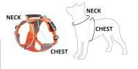 China New pet chest harness vest-style reflective large dog chest harness explosion-proof dog traction rope for sale