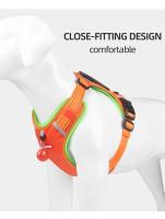 China New pet chest harness vest-style reflective large dog chest harness explosion-proof dog traction rope for sale