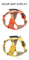 China New pet chest harness vest-style reflective large dog chest harness explosion-proof dog traction rope for sale