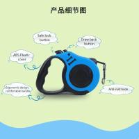 China Retractable leash Nylon automatic retractable pet leash pet supplies for sale