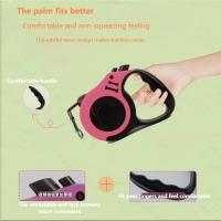 China Retractable leash Nylon automatic retractable pet leash pet supplies for sale